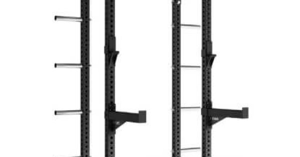 Ziva Half Rack, Charcoal | Fitstore Finland